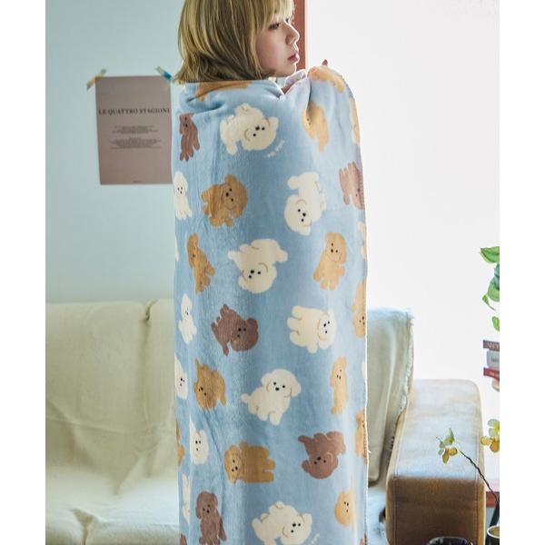 『タイムセール実施中』ZOZO問い合わせ番号:98303527ショップ:bflat，ビーフラットブランド:Fashion Letter，ファッションレター商品名:スワンネルアニマルブランケット 100×140cmカテゴリ:インテリア>...