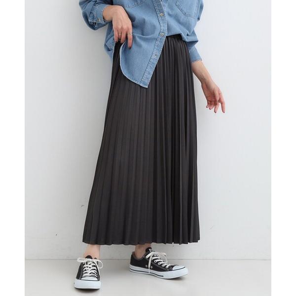『タイムセール実施中』ZOZO問い合わせ番号:98303565ショップ:SHOO・LA・RUE，シューラルーブランド:DRESKIP，ドレスキップ商品名:【着丈選べる】きれいめにもカジュアルにも レザー調プリーツスカートカテゴリ:スカート&...