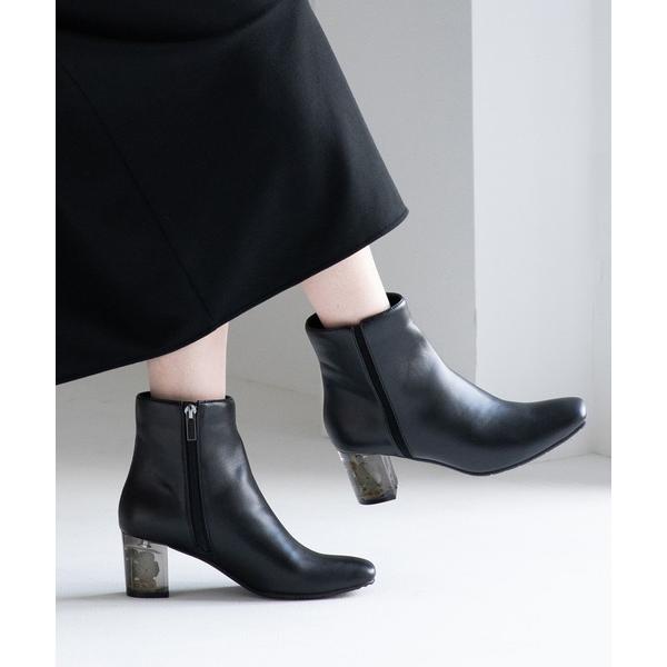 『タイムセール実施中』ZOZO問い合わせ番号:98304194ショップ:JELLY BEANS，ジェリービーンズブランド:JELLY BEANS，ジェリービーンズ商品名:クリアフラワーヒールショートブーツ(204-57124)JELLY B...