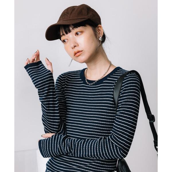 『セール実施中』ZOZO問い合わせ番号:98304733ショップ:FREAK'S STORE，フリークスストアブランド:FREAK'S STORE，フリークスストア商品名:ウォッシャブル ボーダークルーネックニット/マルチボーダー リブニッ...