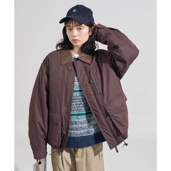 『タイムセール実施中』ZOZO問い合わせ番号:98304737ショップ:FREAK'S STORE，フリークスストアブランド:FREAK'S STORE，フリークスストア商品名:コットンナイロン ショートブルゾン/ 中綿ブルゾンカテゴリ:ジ...