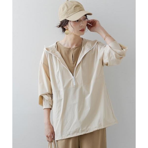 ZOZO問い合わせ番号:98304935ショップ:FELISSIMO，フェリシモブランド:フェリシモMama，フェリシモママ商品名:Ｍｏｒｅｄｄｅ　ＵＶカット＆撥水加工のアノラックラッシュガードカテゴリ:水着/着物・浴衣>ラッシュガー...