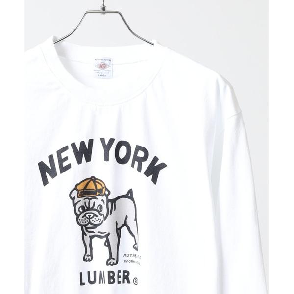 ZOZO問い合わせ番号:98304937ショップ:FUNALIVE，ファンアライブブランド:LUMBER，ランバー，FUNALIVE，ファンアライブ商品名:プリントロングTシャツカテゴリ:トップス>Tシャツ/カットソーブランド品番:J...