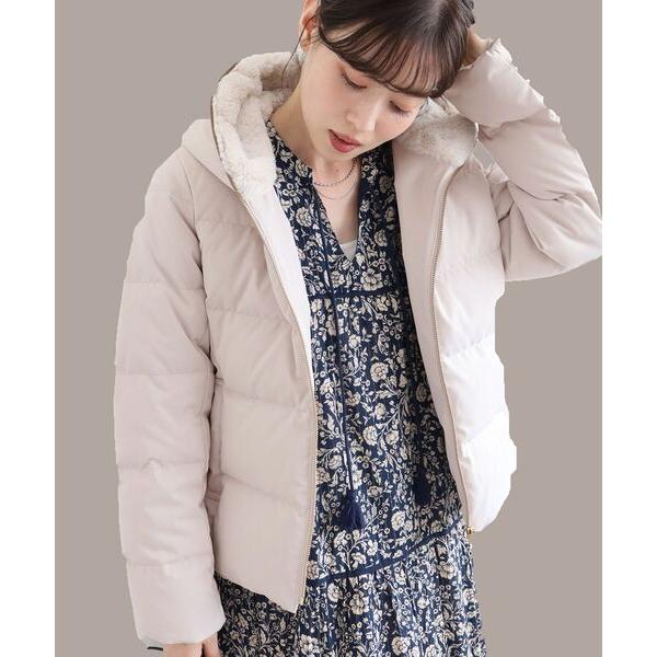 『タイムセール実施中』ZOZO問い合わせ番号:98305241ショップ:le.coeur blanc，ルクールブランブランド:le.coeur blanc，ルクールブラン商品名:ファーフードショートダウンカテゴリ:ジャケット/アウター&gt...