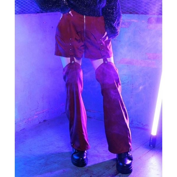 『セール実施中』ZOZO問い合わせ番号:98306066ショップ:axes femme，アクシーズファムブランド:NIBBLE POISON，ニブルポイズン商品名:ロゴ刺繍セパレートパンツカテゴリ:パンツ>その他パンツブランド品番:T...