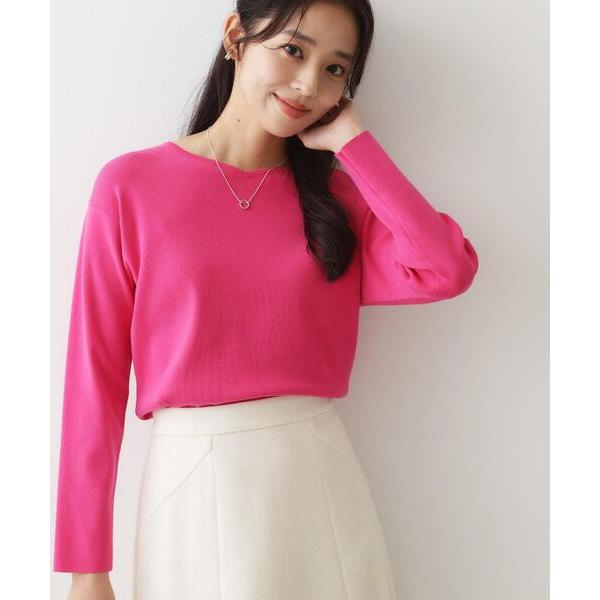 『タイムセール実施中』ZOZO問い合わせ番号:98306099ショップ:COUP DE CHANCE，クードシャンスブランド:COUP DE CHANCE，クードシャンス商品名:【手洗い可】ハートネックのニットトップスカテゴリ:トップス&g...