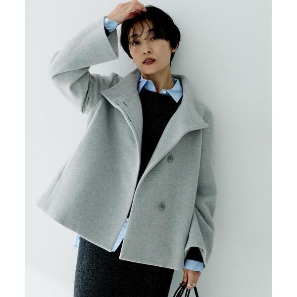 『タイムセール実施中』ZOZO問い合わせ番号:98306162ショップ:UNTITLED，アンタイトルブランド:UNTITLED，アンタイトル商品名:【着回しが効く／オンオフアウター】ウールショートコートカテゴリ:ジャケット/アウター&gt...