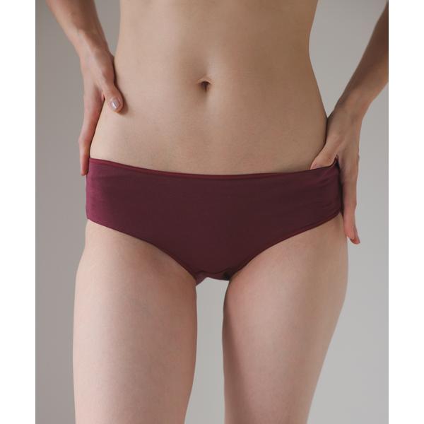 ※このアイテムは返品・交換対象外商品です。ZOZO問い合わせ番号:98316526ショップ:IENA，イエナブランド:EMILY WEEK，エミリーウィーク商品名:【RESET】オーガニックコットン混 ショーツ（ベージュ、ボルドー）カテゴリ...