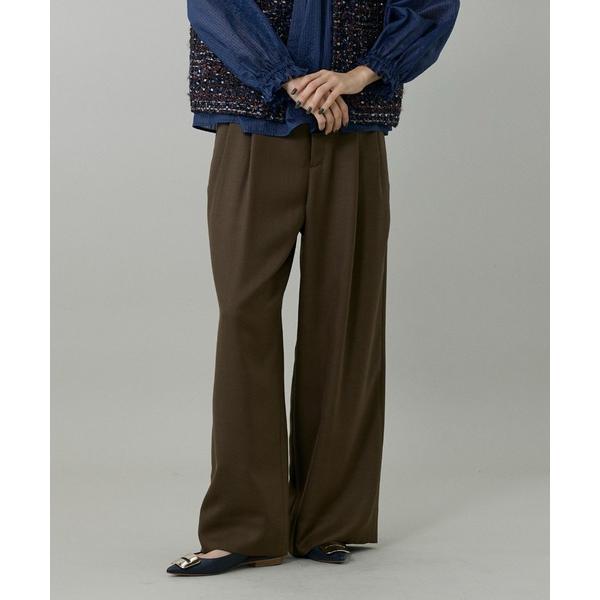 『セール実施中』ZOZO問い合わせ番号:98336944ショップ:SUPERIOR CLOSET，スーペリア クローゼットブランド:INED，イネド商品名:ライトカルゼ ベルテッドワイドパンツカテゴリ:パンツ>その他パンツブランド品番...