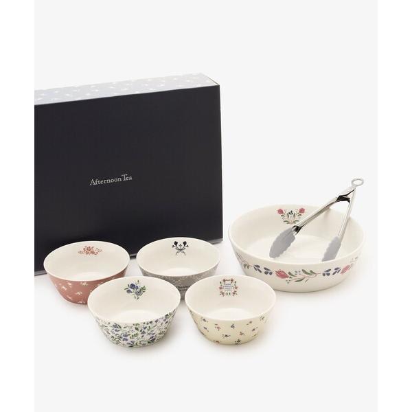ZOZO問い合わせ番号:98337033ショップ:Afternoon Tea LIVING，アフタヌーンティー・リビングブランド:Afternoon Tea，アフタヌーンティー商品名:エリタージュフルールボウル＆トングセットカテゴリ:食器/...