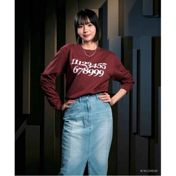 ZOZO問い合わせ番号:98337909ショップ:ZOZOMESSE，ゾゾメッセブランド:M.LEAGUE，エムリーグ，ZOZOMESSE，ゾゾメッセ商品名:九蓮宝燈（チューレンポートウ）L/S TEEカテゴリ:トップス>Tシャツ/カ...