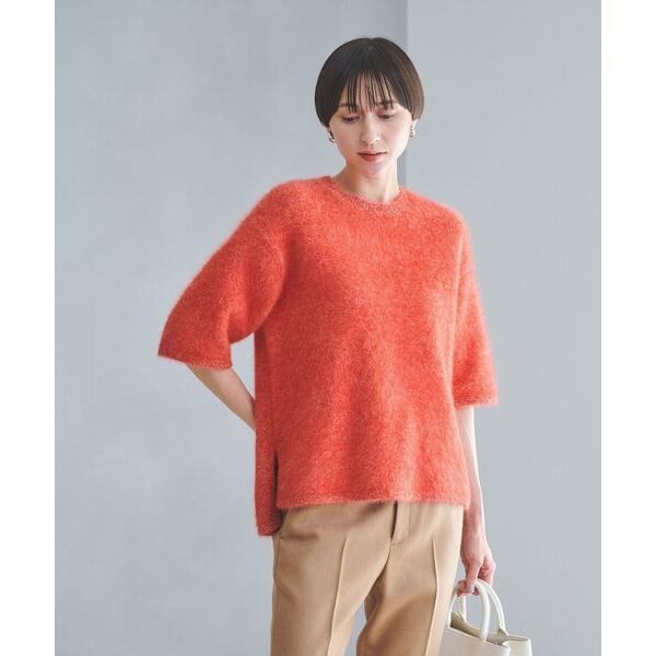 『セール実施中』ZOZO問い合わせ番号:98338162ショップ:UNITED ARROWS，ユナイテッドアローズブランド:UNITED ARROWS，ユナイテッドアローズ商品名:フォックスカシミヤ ハーフスリーブ Tニットカテゴリ:トップ...