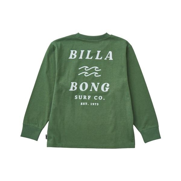 『セール実施中』ZOZO問い合わせ番号:98338630ショップ:BILLABONG，ビラボンブランド:BILLABONG，ビラボン商品名:BILLABONG キッズ ONE TIME ロンＴ 【2025年秋冬モデル】/ビラボンキッズバック...