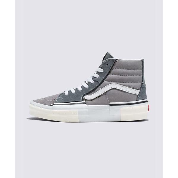 『タイムセール実施中』ZOZO問い合わせ番号:98338899ショップ:VANS，ヴァンズブランド:VANS，バンズ商品名:スケートハイ リコンストラクト / SK8-Hi Reconstruct GREY VN0005UKGRY1カテゴリ...