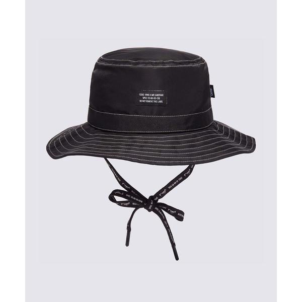 『タイムセール実施中』ZOZO問い合わせ番号:98339069ショップ:VANS，ヴァンズブランド:VANS，バンズ商品名:SKELETON バケットハット / DRAWCORD BUCKET HAT Black VN000KQ9BLK1カ...