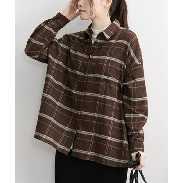 ZOZO問い合わせ番号:98339601ショップ:nissen，ニッセンブランド:QUNTSTYLE，キュントスタイル商品名:【マタニティウェア・授乳服】ビエラ前開きチュニックシャツ（産前・産後）カテゴリ:ママ＆ベビー>マタニティウェ...