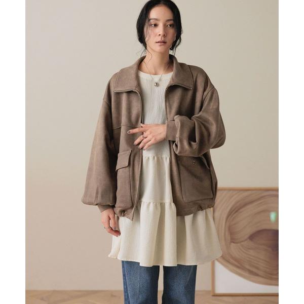 『セール実施中』ZOZO問い合わせ番号:98339836ショップ:LOWRYS FARM，ローリーズファームブランド:LOWRYS FARM，ローリーズファーム商品名:レザーボリュームブルゾン　580814カテゴリ:ジャケット/アウター&g...