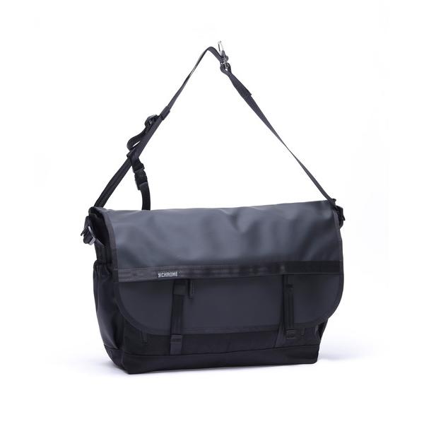 ZOZO問い合わせ番号:98339874ショップ:CHROME，クロームブランド:CHROME，クローム商品名:［ CHROME / クローム ］COURIER FLAP MSNGR 20L MTBK_MATT BLACK / クーリエ フ...