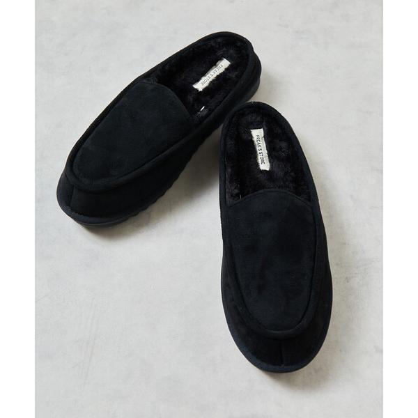 『タイムセール実施中』ZOZO問い合わせ番号:98340770ショップ:FREAK'S STORE，フリークスストアブランド:FREAK'S STORE，フリークスストア商品名:限定展開 フェイクムートン スリッポン ミュール/ローファーモ...