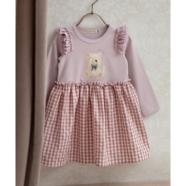 ZOZO問い合わせ番号:98340782ショップ:panpantutu，パンパンチュチュブランド:panpantutu，パンパンチュチュ商品名:Peek a Boo!ワンピース(長袖)カテゴリ:ワンピース/ドレス>ワンピースブランド品...