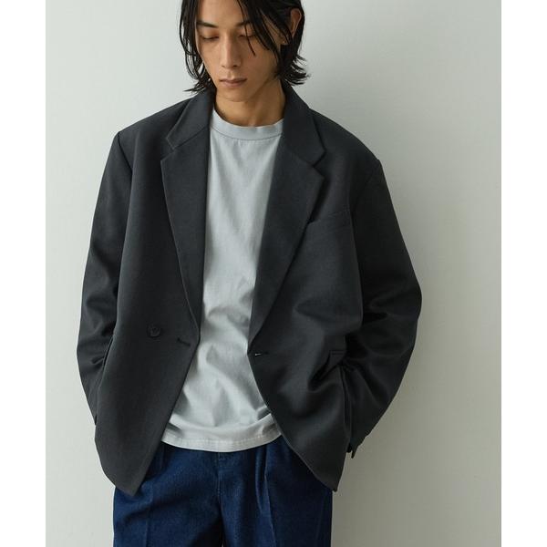 『タイムセール実施中』ZOZO問い合わせ番号:98340849ショップ:EMMA CLOTHES，エマ クローズブランド:EMMA CLOTHES，エマクローズ商品名:【セットアップ対応】ウールライクファブリックリラックスシングルボタンジャ...