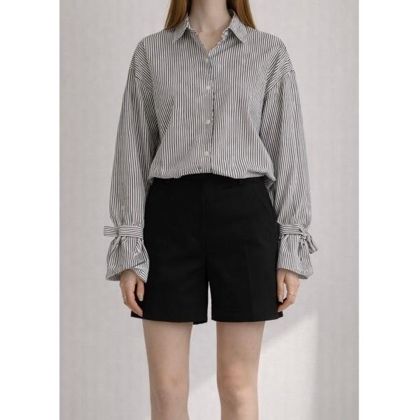 『セール実施中』ZOZO問い合わせ番号:98371219ショップ:300mc，スリーハンドレッドエムシーブランド:SALTMINT，ソルトミント商品名:ボリュームスリーブストライプシャツカテゴリ:トップス>シャツ/ブラウスブランド品番...