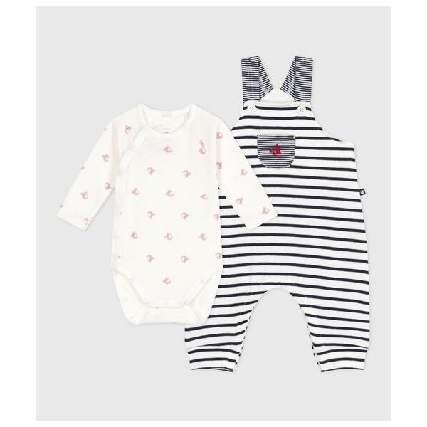 『セール実施中』※このアイテムは返品・交換対象外商品です。ZOZO問い合わせ番号:98371420ショップ:PETIT BATEAU，プチバトーブランド:PETIT BATEAU，プチバトー商品名:ベビー２点セットカテゴリ:ママ＆ベビー&g...