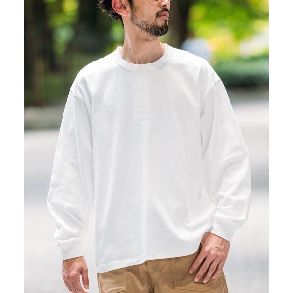 『セール実施中』ZOZO問い合わせ番号:98371450ショップ:FREAK'S STORE，フリークスストアブランド:FREAK'S STORE，フリークスストア商品名:HEAVY WEIGHT / ヘビーウェイト ヘンリーネック ロング...