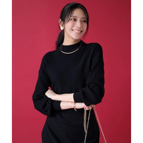 『セール実施中』ZOZO問い合わせ番号:98371949ショップ:L size ONWARD（大きいサイズ），エルサイズ　オンワードブランド:ANY SIS，エニィスィス商品名:CICA加工 ビューティ畔ボトルネック ニットカテゴリ:トップ...