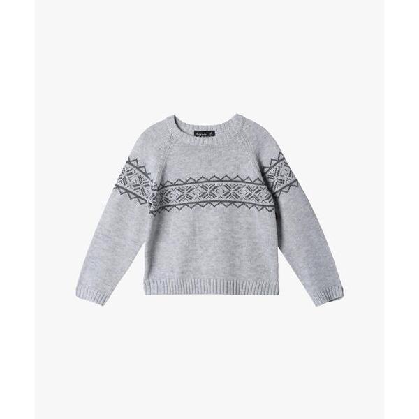 『タイムセール実施中』ZOZO問い合わせ番号:98371998ショップ:agnes b.，アニエスベーブランド:agnes b.，アニエスベー商品名:キッズ 長袖 ニットプルオーバーカテゴリ:トップス>ニット/セーターブランド品番:3...