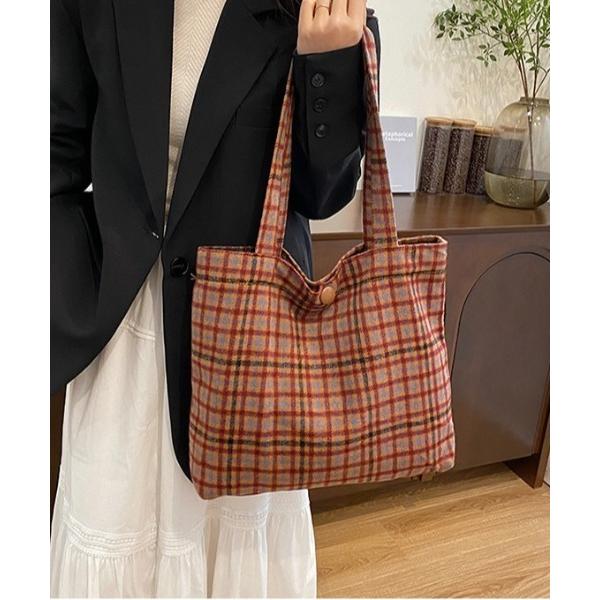 『セール実施中』ZOZO問い合わせ番号:98372148ショップ:BURNER，バーナーブランド:Burner，バーナー商品名:【OKUOKU　0909】チェック柄  トートバッグ oku-bag-1-12カテゴリ:バッグ>トートバッ...
