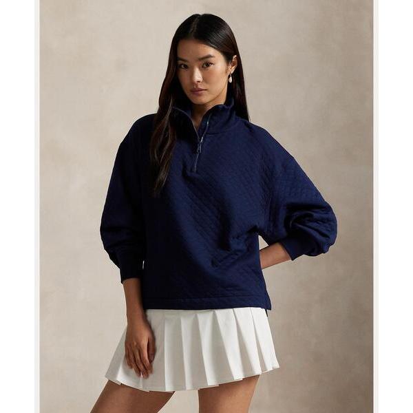 『セール実施中』ZOZO問い合わせ番号:98372204ショップ:RLX GOLF，アールエルエックス ゴルフブランド:RLX GOLF，アールエルエックスゴルフ商品名:キルテッド ハーフジップ プルオーバーカテゴリ:トップス>その他...