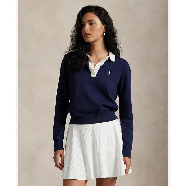 ZOZO問い合わせ番号:98372211ショップ:RLX GOLF，アールエルエックス ゴルフブランド:POLO GOLF，ポロ ゴルフ商品名:パフォーマンス ポロカラー セーターカテゴリ:トップス>ニット/セーターブランド品番:WM...