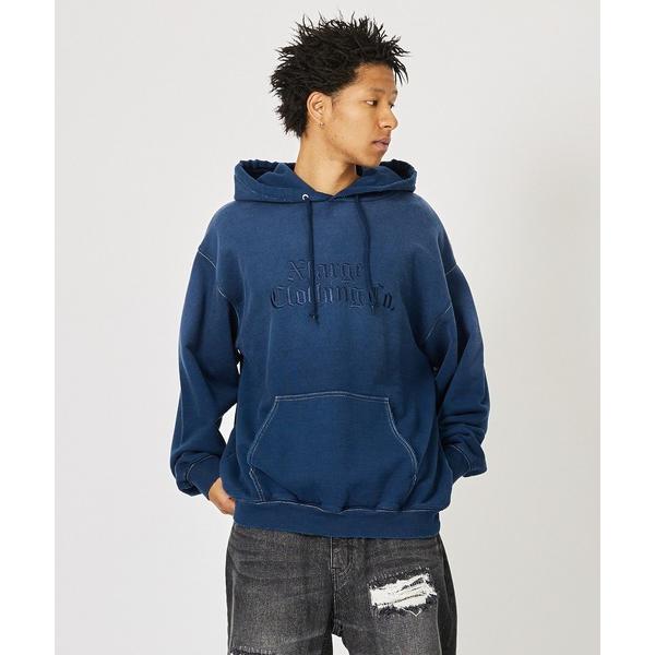 『タイムセール実施中』ZOZO問い合わせ番号:98402512ショップ:XLARGE，エクストララージブランド:XLARGE，エクストララージ商品名:OLD ENGLISH BLEACHED HOODED SWEATSHIRTカテゴリ:トッ...