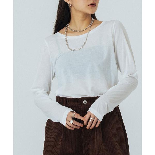 『タイムセール実施中』ZOZO問い合わせ番号:98402519ショップ:ROSE BUD，ローズバッドブランド:ROSE BUD，ローズバッド商品名:SHEER  L/S TOPカテゴリ:トップス>Tシャツ/カットソーブランド品番:2...