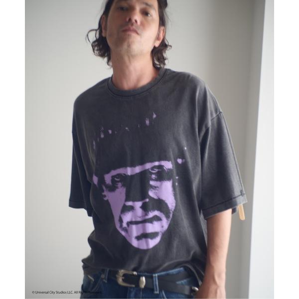 ZOZO問い合わせ番号:98433143ショップ:ONE DAY KMC，ワンデイケイエムシーブランド:ADAM PATEK，アダムパテック商品名:ADAMPATEK/Frankenstein face print T/フランケンシュタイン...