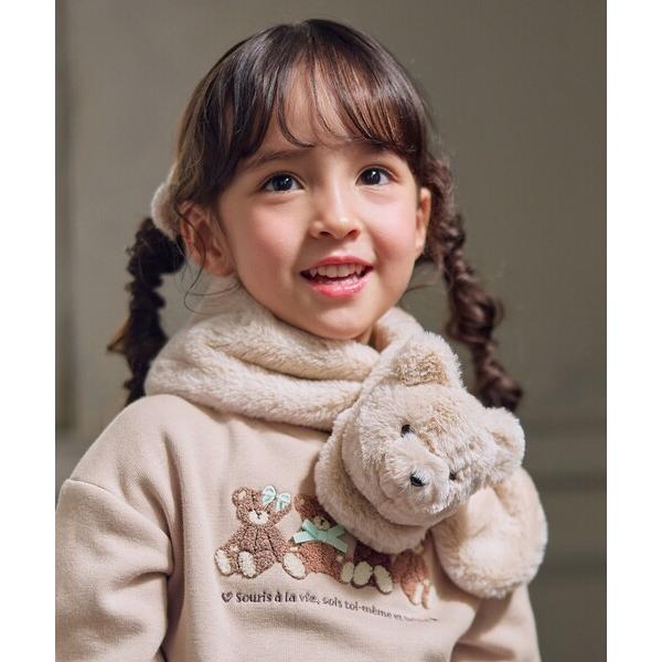 『セール実施中』ZOZO問い合わせ番号:98433264ショップ:ANY，エニィブランド:ANY，エニィ商品名:アニマルマフラーカテゴリ:ファッション雑貨>マフラーブランド品番:ZZZ3GW0410素材:ベージュ（クマ）/エクリュ（ネ...