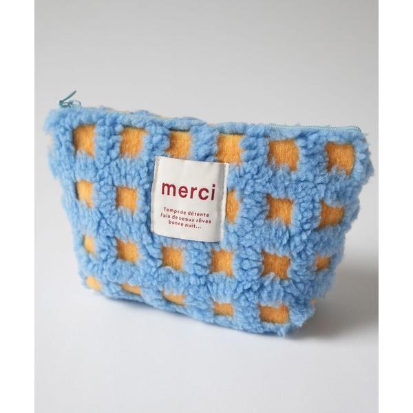 『タイムセール実施中』ZOZO問い合わせ番号:98433586ショップ:Port，ポートブランド:Port，ポート商品名:【 Port / ポート 】 ボアチェック もこもこ 舟型 ポーチ / メイクポーチカテゴリ:財布/小物&gt;ポーチ...