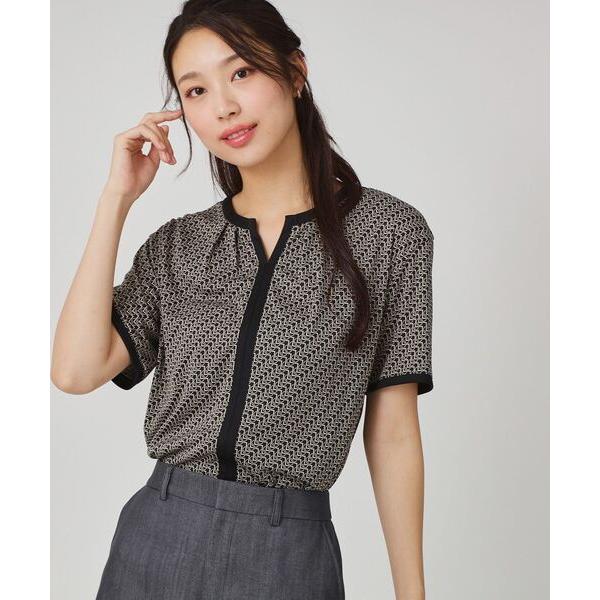 『セール実施中』ZOZO問い合わせ番号:98433793ショップ:COUP DE CHANCE，クードシャンスブランド:COUP DE CHANCE，クードシャンス商品名:【手洗い可／日本製】柄トップスカテゴリ:トップス>シャツ/ブラ...