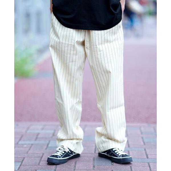 ZOZO問い合わせ番号:98434033ショップ:THE MILES，ザ マイルズブランド:COOKMAN，クックマン商品名:Cookman クックマン シェフパンツ Chef Pants Semiwide Herringbone Stri...