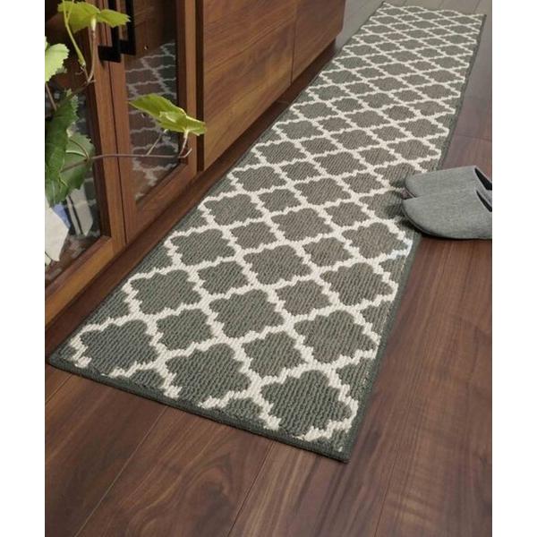 ZOZO問い合わせ番号:98434325ショップ:Rora，ローラブランド:BACKYARD FAMILY，バックヤードファミリー商品名:モロッカン キッチンマット 45×240cmカテゴリ:食器/キッチン>ランチョンマット/テーブル...