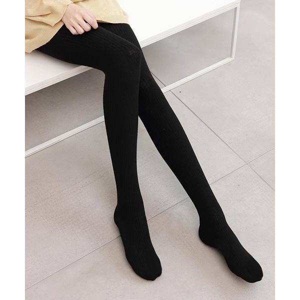 『タイムセール実施中』※このアイテムは返品・交換対象外商品です。ZOZO問い合わせ番号:98434531ショップ:Rora，ローラブランド:Blanc de Blue，ブランドブルー商品名:リブ細身美脚タイツカテゴリ:レッグウェア>タ...