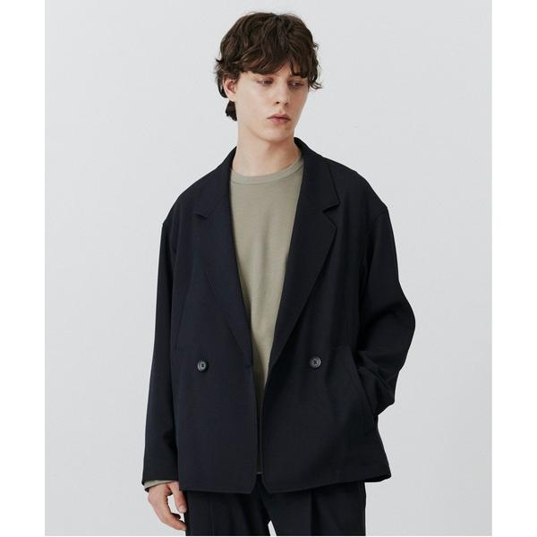ZOZO問い合わせ番号:98435158ショップ:PUBLIC TOKYO，パブリック トウキョウブランド:PUBLIC TOKYO，パブリックトウキョウ商品名:〈セットアップ対応〉AQUA WOOLカルゼダブルジャケット /テーラードジャ...