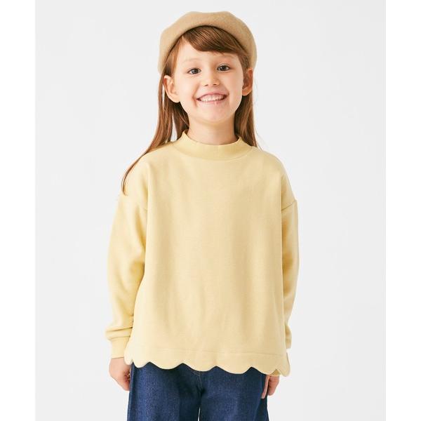 『タイムセール実施中』ZOZO問い合わせ番号:98435530ショップ:ever closet，エバークローゼットブランド:ever closet，エバークローゼット商品名:裏起毛 裾スカラップトレーナーカテゴリ:トップス>スウェット...