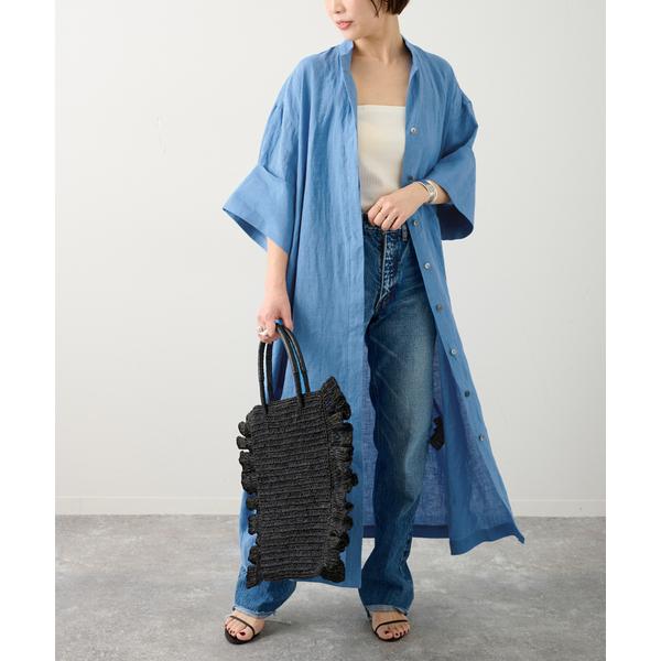 参考価格：24，200円発売時期：2023年03月コンディション：B（目立つ使用感なし）使用感が少ない、または気にならないアイテム首周り：汚れ参考商品名：60リネン スタンドカラーワンピース参考品番：23040370021020【商品に関す...