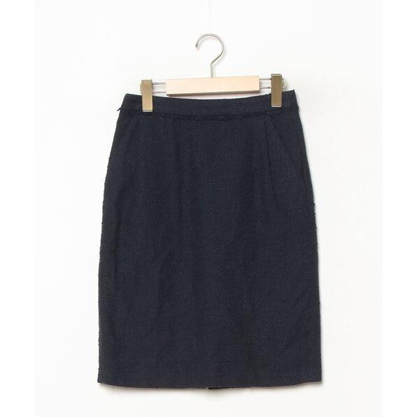 『セール実施中』参考価格：16，500円発売時期：2014年12月コンディション：B（目立つ使用感なし）使用感が少ない、または気にならないアイテムウエスト：ほつれ参考商品名：◎Demi-LuxeBEAMS/ラメツイードセミタイトスカート参考...