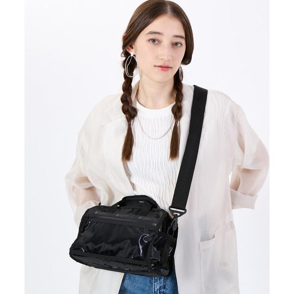 『タイムセール実施中』ZOZO問い合わせ番号:98466109ショップ:LeSportsac，レスポートサックブランド:LeSportsac，レスポートサック商品名:MINI DUFFEL CROSSBODY ブラックシャインカテゴリ:バッ...