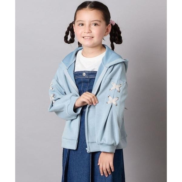 『タイムセール実施中』ZOZO問い合わせ番号:98466472ショップ:a.v.v，アー・ヴェ・ヴェブランド:a.v.v，アーヴェヴェ商品名:[120-160]レースアップダンボールパーカーカテゴリ:トップス>パーカーブランド品番:K...