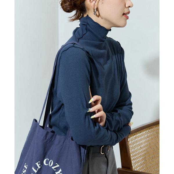 『セール実施中』ZOZO問い合わせ番号:98466638ショップ:FREAK'S STORE，フリークスストアブランド:FREAK'S STORE，フリークスストア商品名:限定展開　Ginger メロー タートル ロング スリーブ トップス...