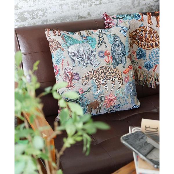 ZOZO問い合わせ番号:98466784ショップ:niko and...，ニコアンドブランド:niko and...，ニコアンド商品名:【Nathalie lete(ナタリーレテ)】クッションカテゴリ:インテリア>クッション/クッショ...